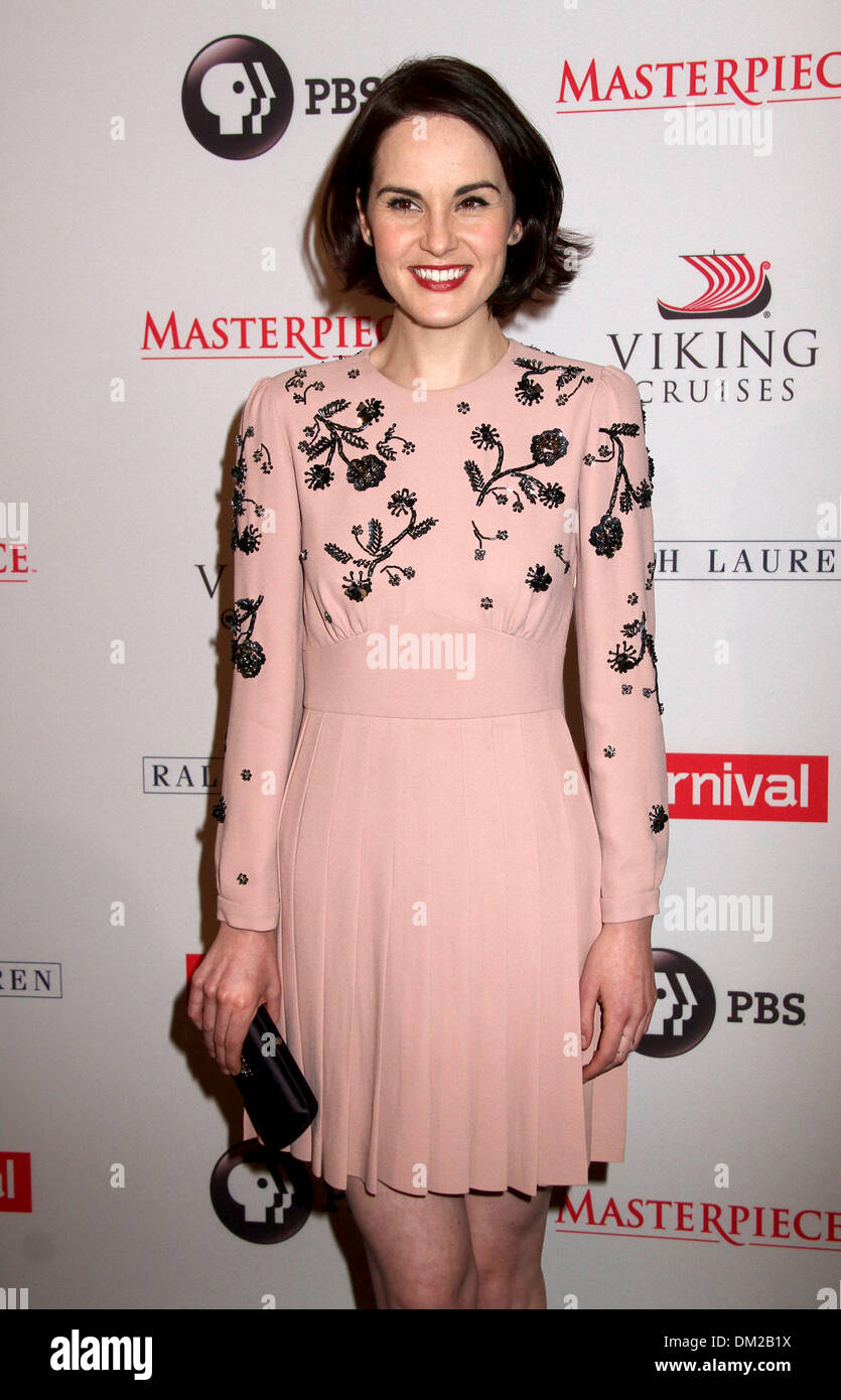 New York, New York, USA. 10th Dec, 2013. Actress MICHELLE DOCKERY ...