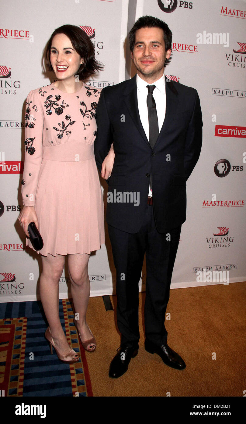 New York, New York, USA. 10th Dec, 2013. Actors MICHELLE DOCKERY and ...