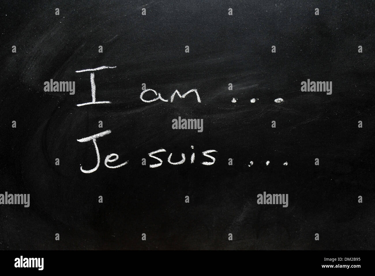 English french blackboard hi-res stock photography and images - Alamy