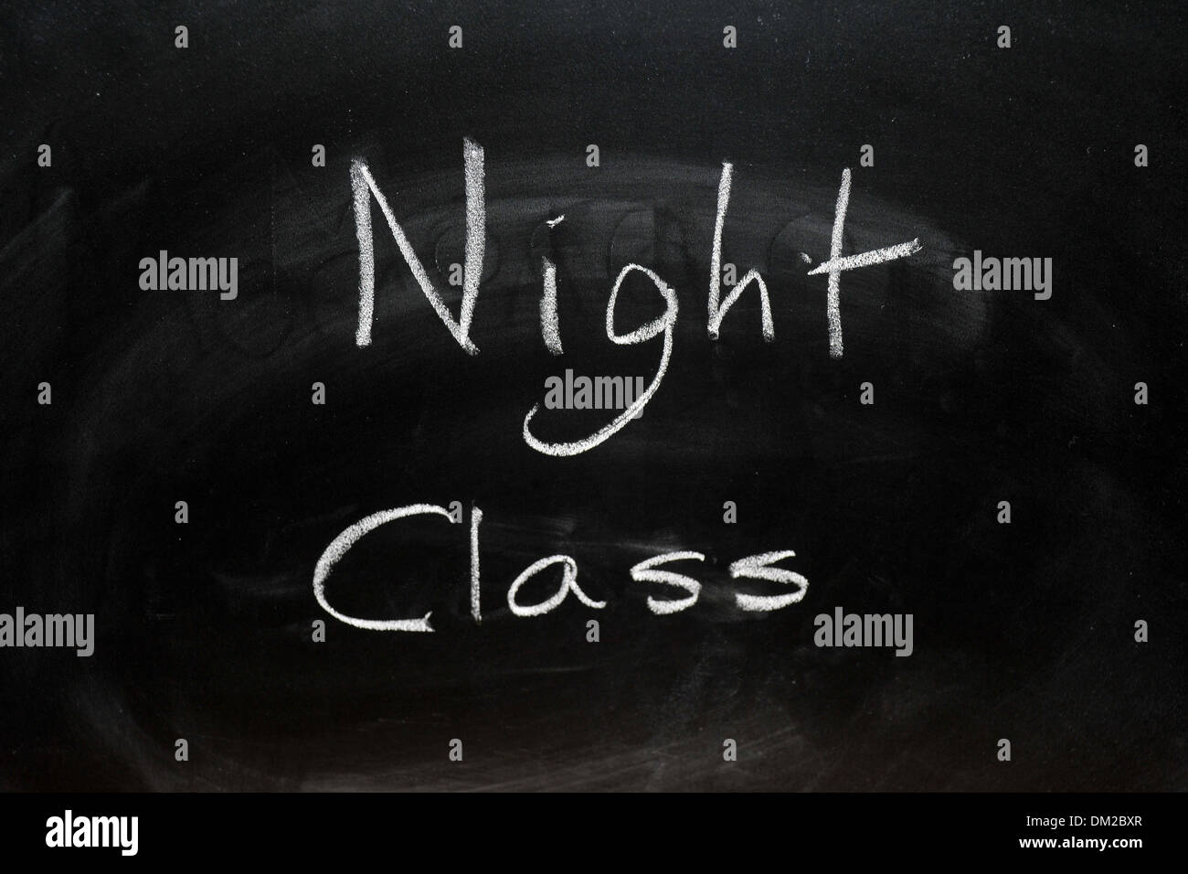 Night school class hi-res stock photography and images - Alamy