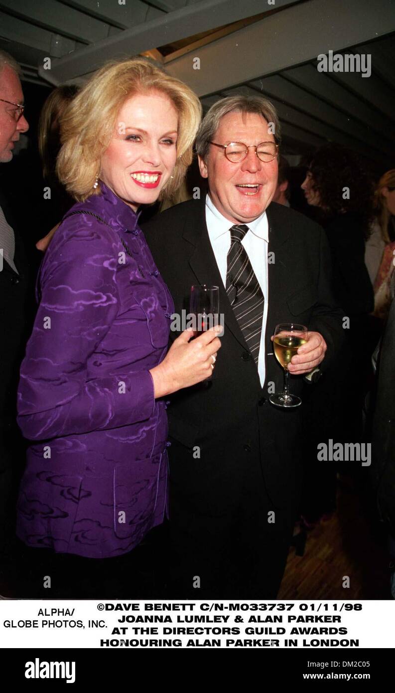 Nov. 1, 1998 - Alan Parker celebration..Joanna Lumley & Alan Parker ...