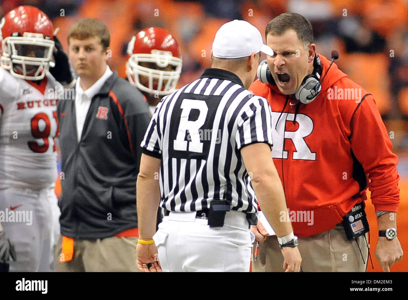 Rutgers head coach greg schiano hi-res stock photography and images - Alamy