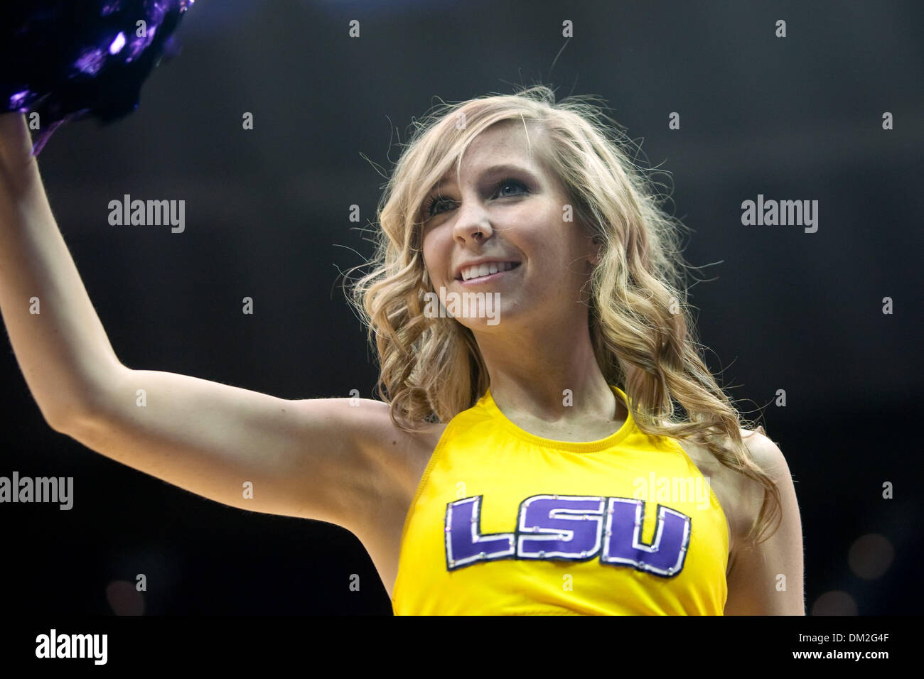 Tennessee at LSU; LSU's Tiger Girls entertain the crowd during a game ...