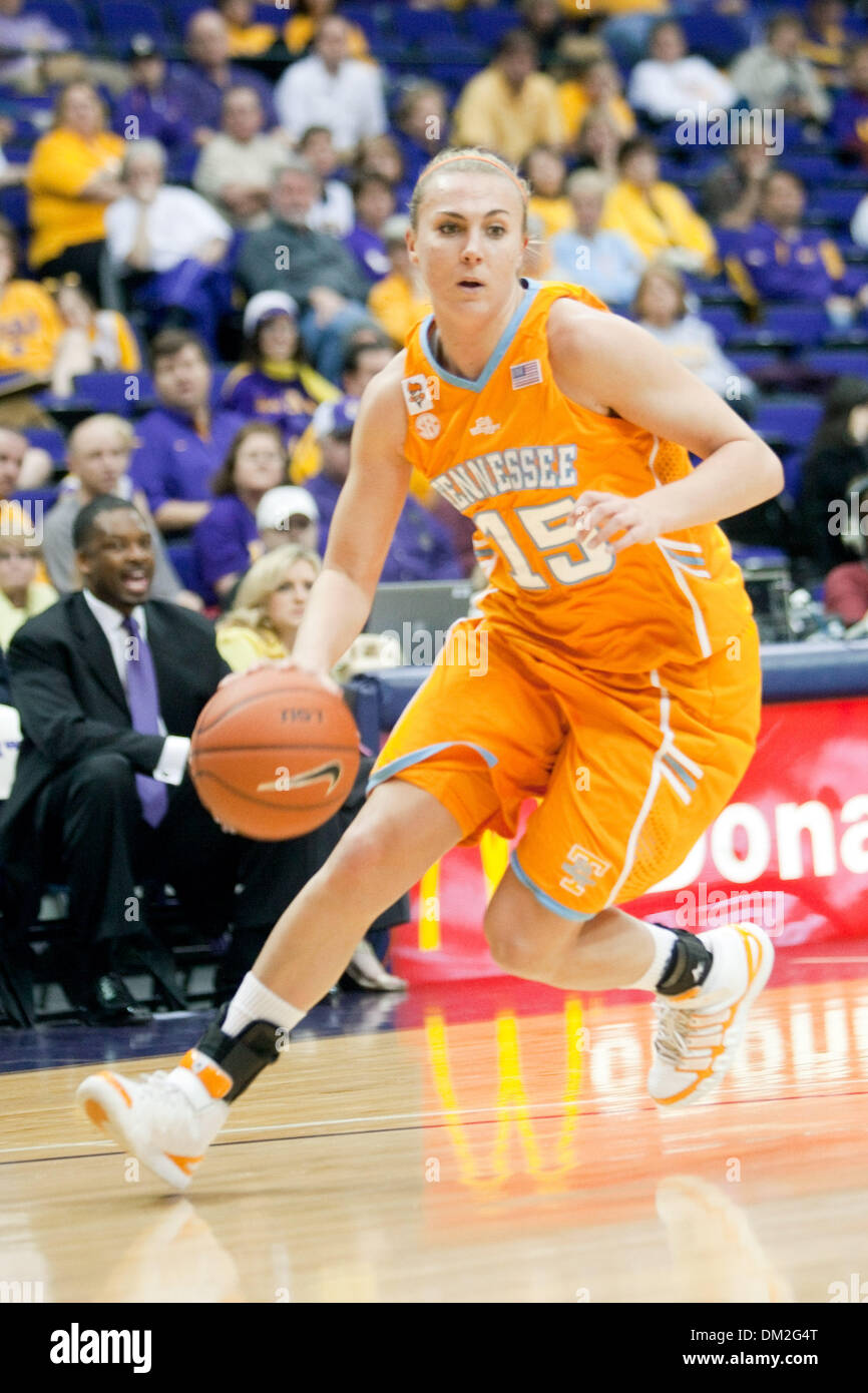 Tennessee at LSU; University of Tennessee forward Alicia Manning drives ...