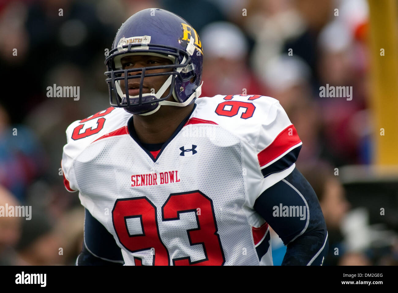 Under Armour Senior Bowl; East Carolina defensive lineman C.J. Wilson ...