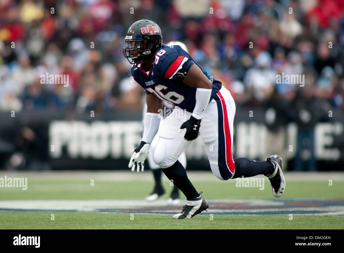 Under Armour Senior Bowl; Arkansas State defensive lineman Alex ...