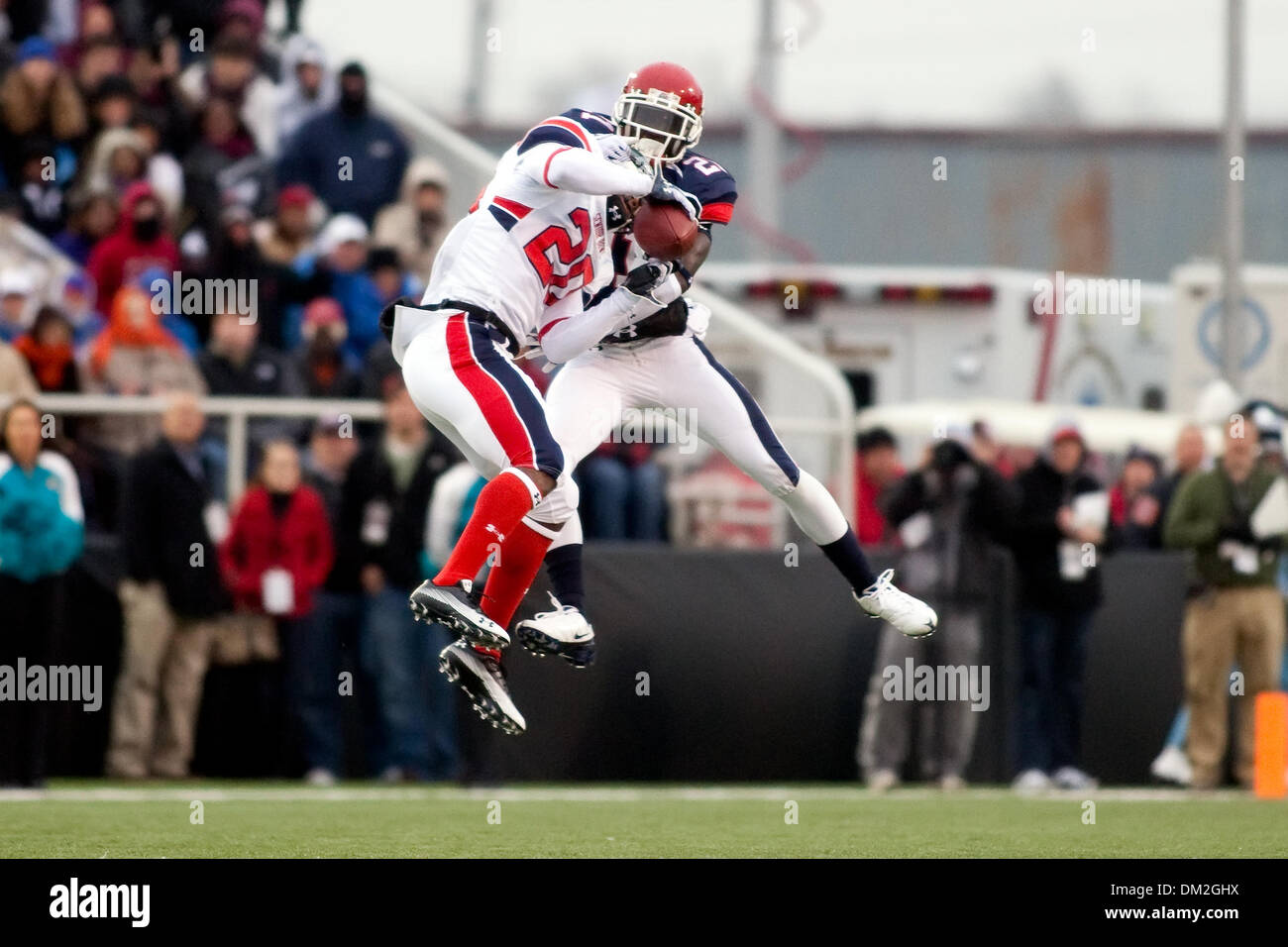 Under Armour Senior Bowl; Tulane wide receiver Jeremy Williams makes a ...
