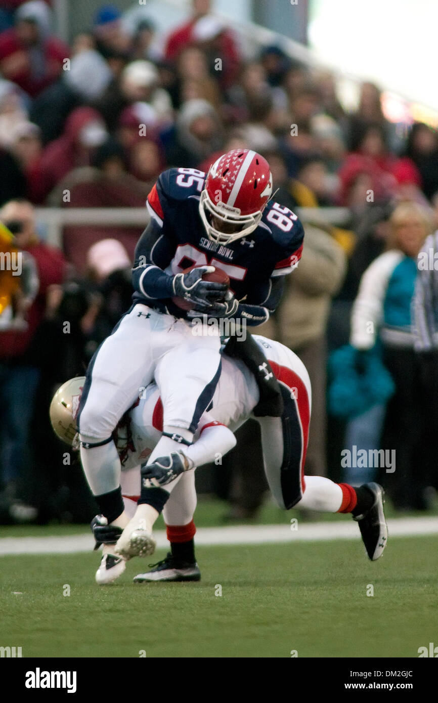 Under Armour Senior Bowl; Youngstown State wide receiver Donald Jones ...
