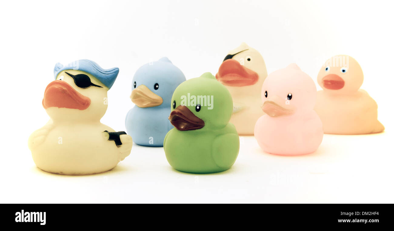 Five ducks Cut Out Stock Images & Pictures - Alamy