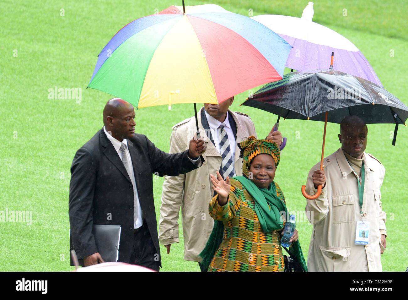 Zuma mandela memorial service hi-res stock photography and images - Alamy