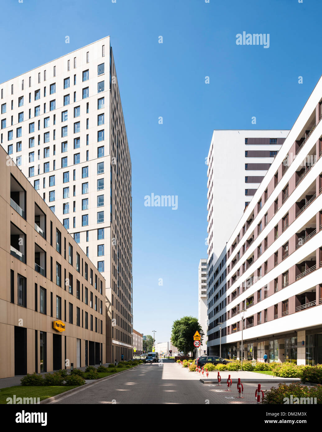 TRIO Apartment and Commercial building, Warsaw, Poland, Architect: Jems ...