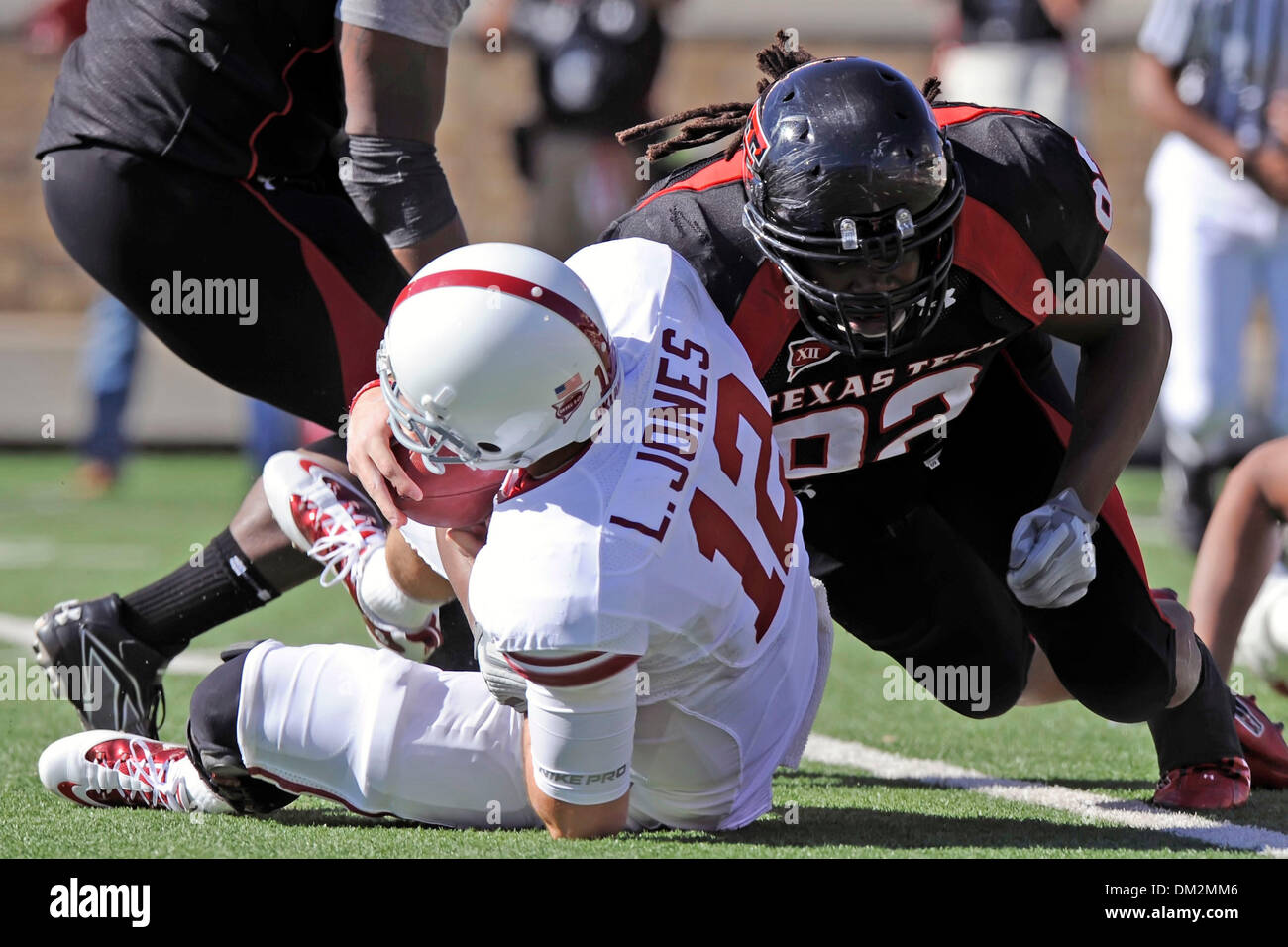 Texas Tech DE Brandon Sharp adds 2.5 sacks onto his sack total as the ...