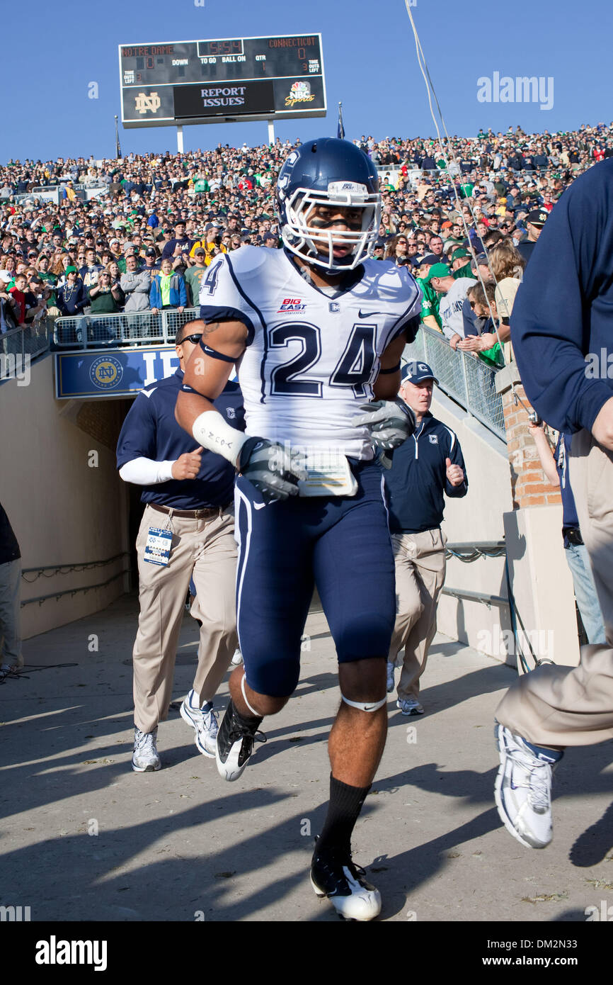 University of Connecticut at University of Notre Dame; Connecticut ...