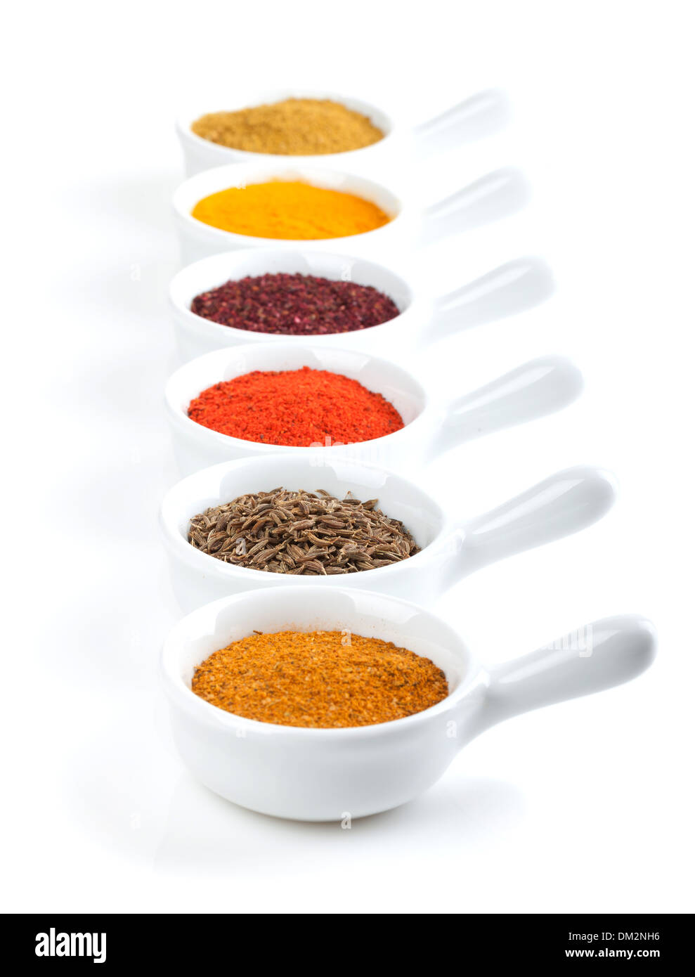 Asian cooking spice selection Cut Out Stock Images & Pictures - Alamy