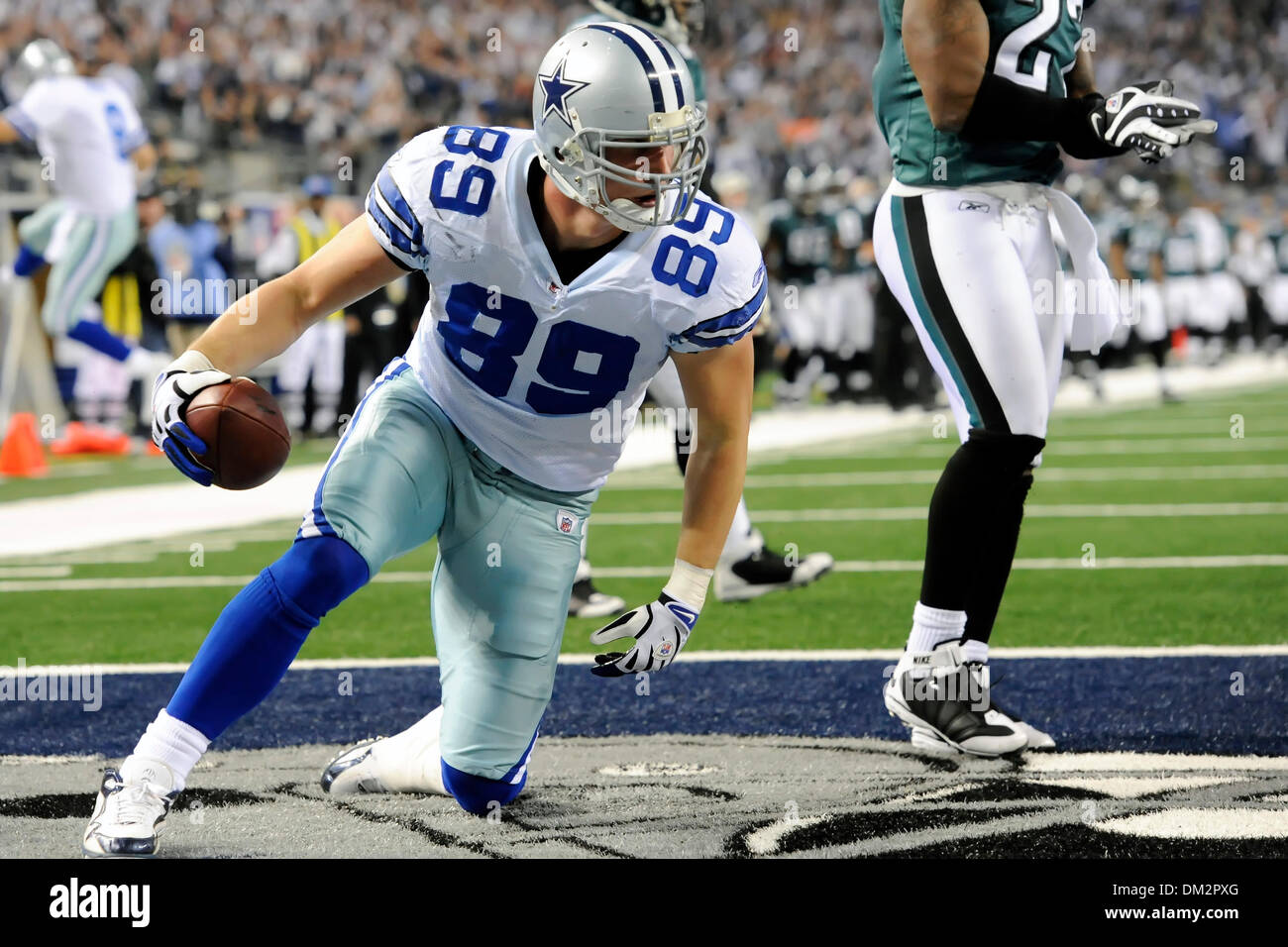 Dallas Cowboys tight end John Phillips (89) makes the touchdown ...