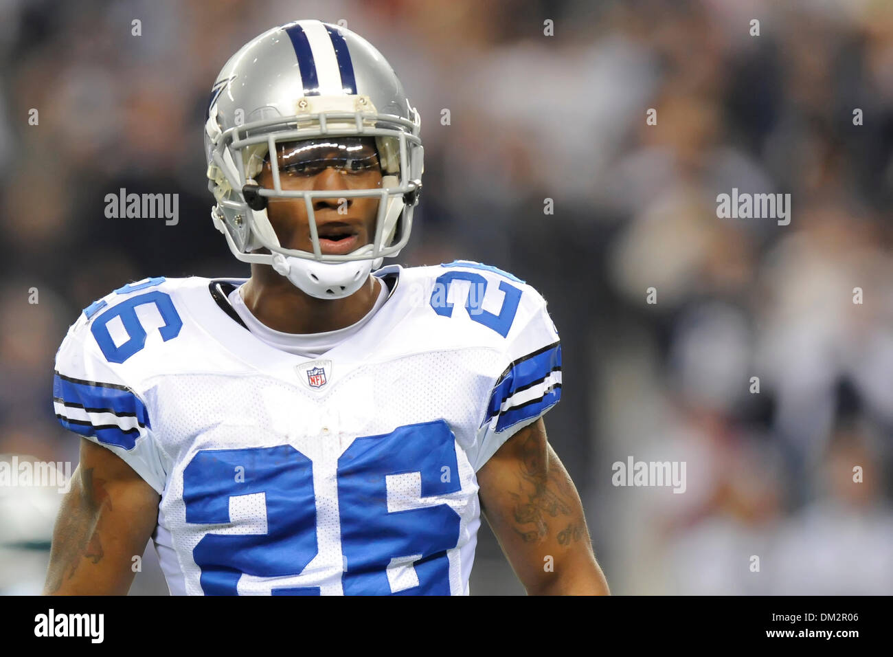 Dallas Cowboys safety Ken Hamlin (26) is fired up after the Cowboys ...