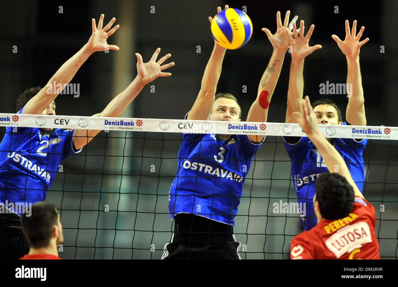 Ostrava, Czech Republic. 10th Dec, 2013. From left: Igor Rehak, Michal ...