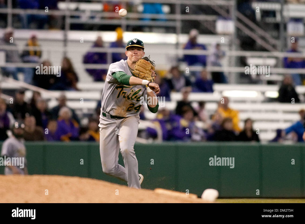 William & Mary at LSU; William & Mary third baseman Ryan Williams ...