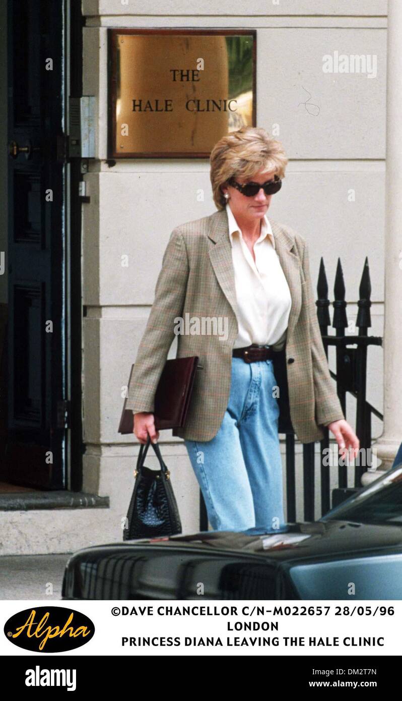 May 28, 1996 - London, GREAT BRITAIN - 28/05/96 LONDON.PRINCESS DIANA ...