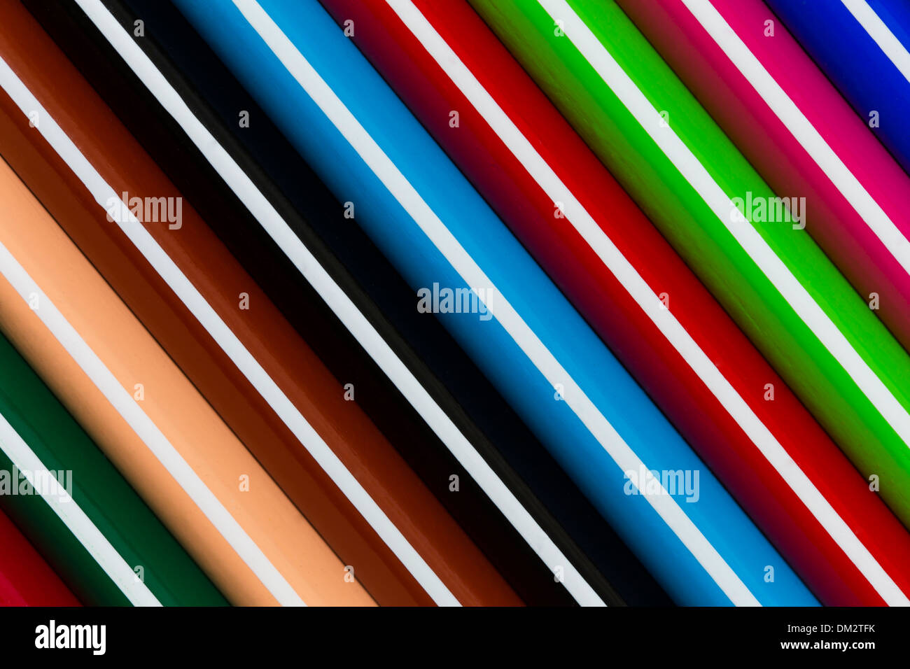 Colorful pencil stripes background Stock Photo - Alamy