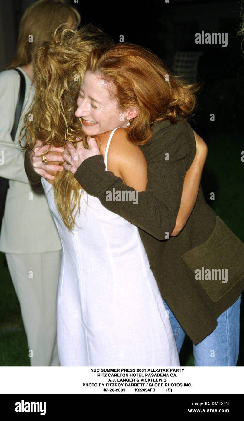 July 20, 2001 - NBC SUMMER PRESS 2001 ALL-STAR PARTY.RITZ CARLTON HOTEL ...