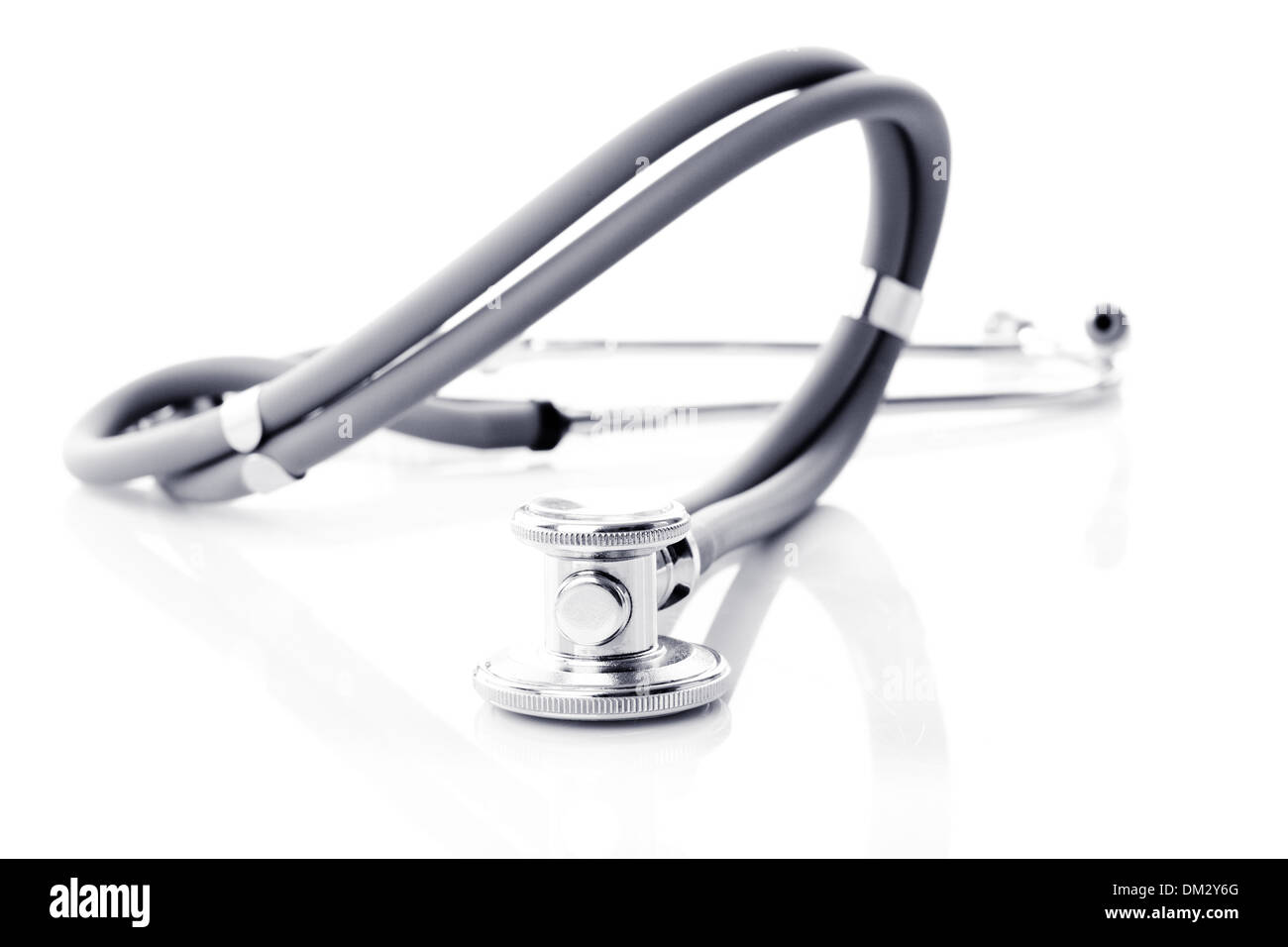 stethoscope closeup on white background Stock Photo - Alamy