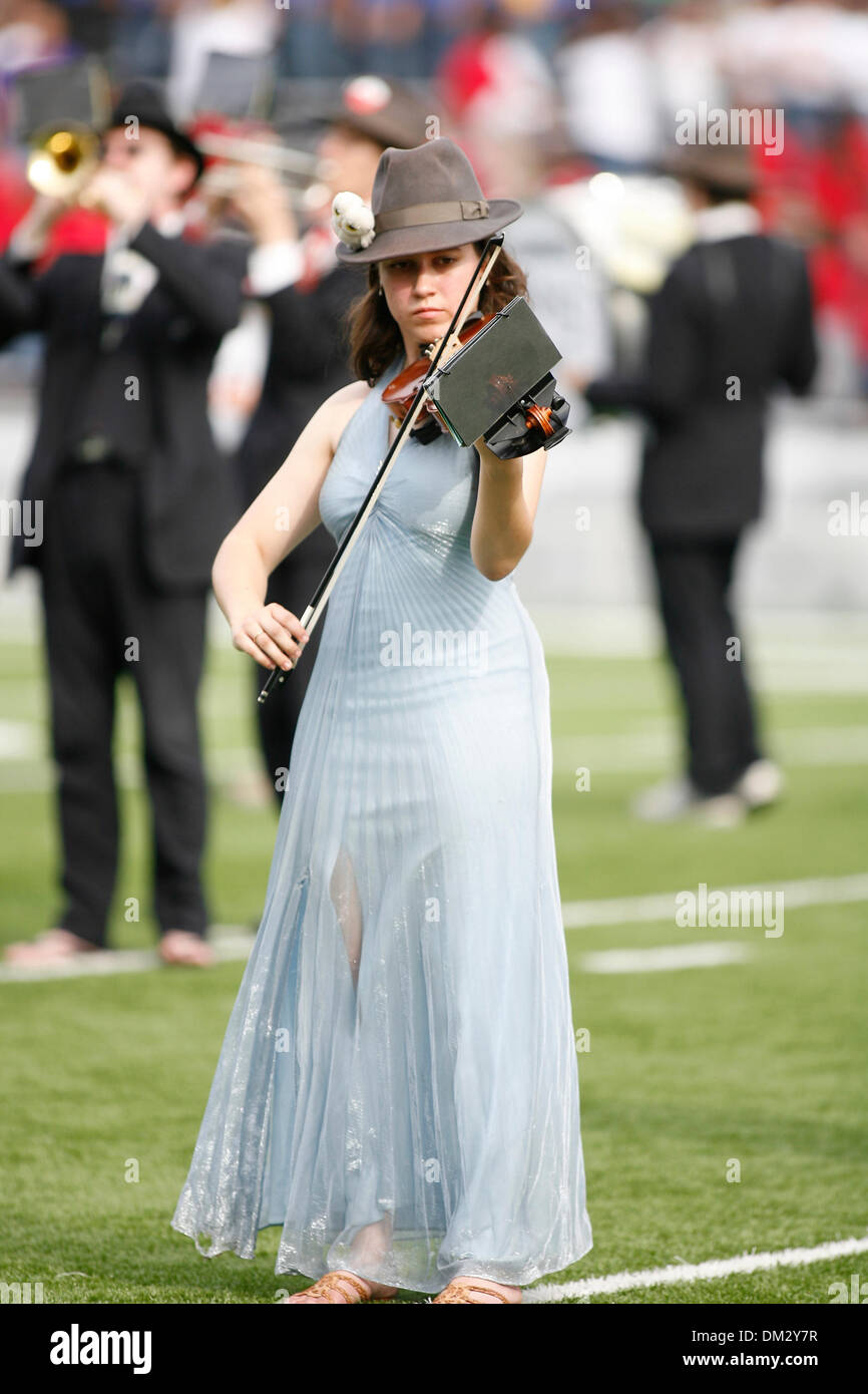 Rice University band member in pregame performance. Rice University ...