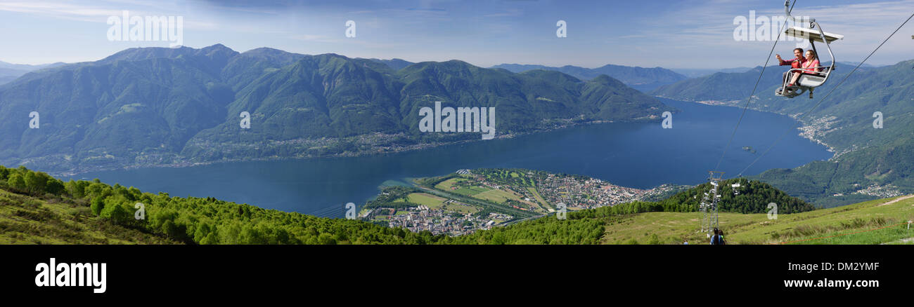 Cardada cimetta mountain hi-res stock photography and images - Alamy