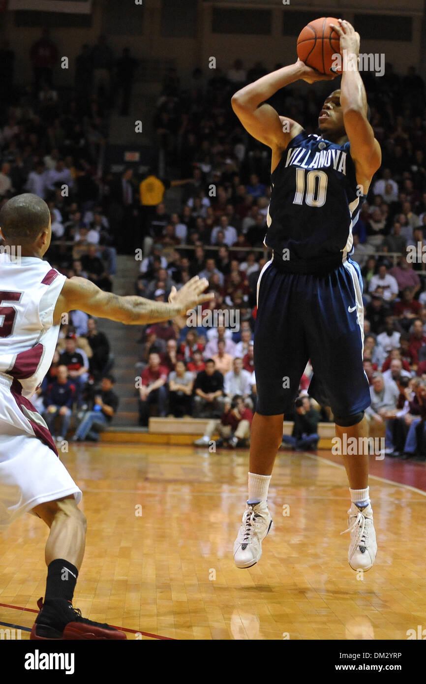 Villanova Guard Corey Fisher #10 takes a jumpshot over St. Josephs ...