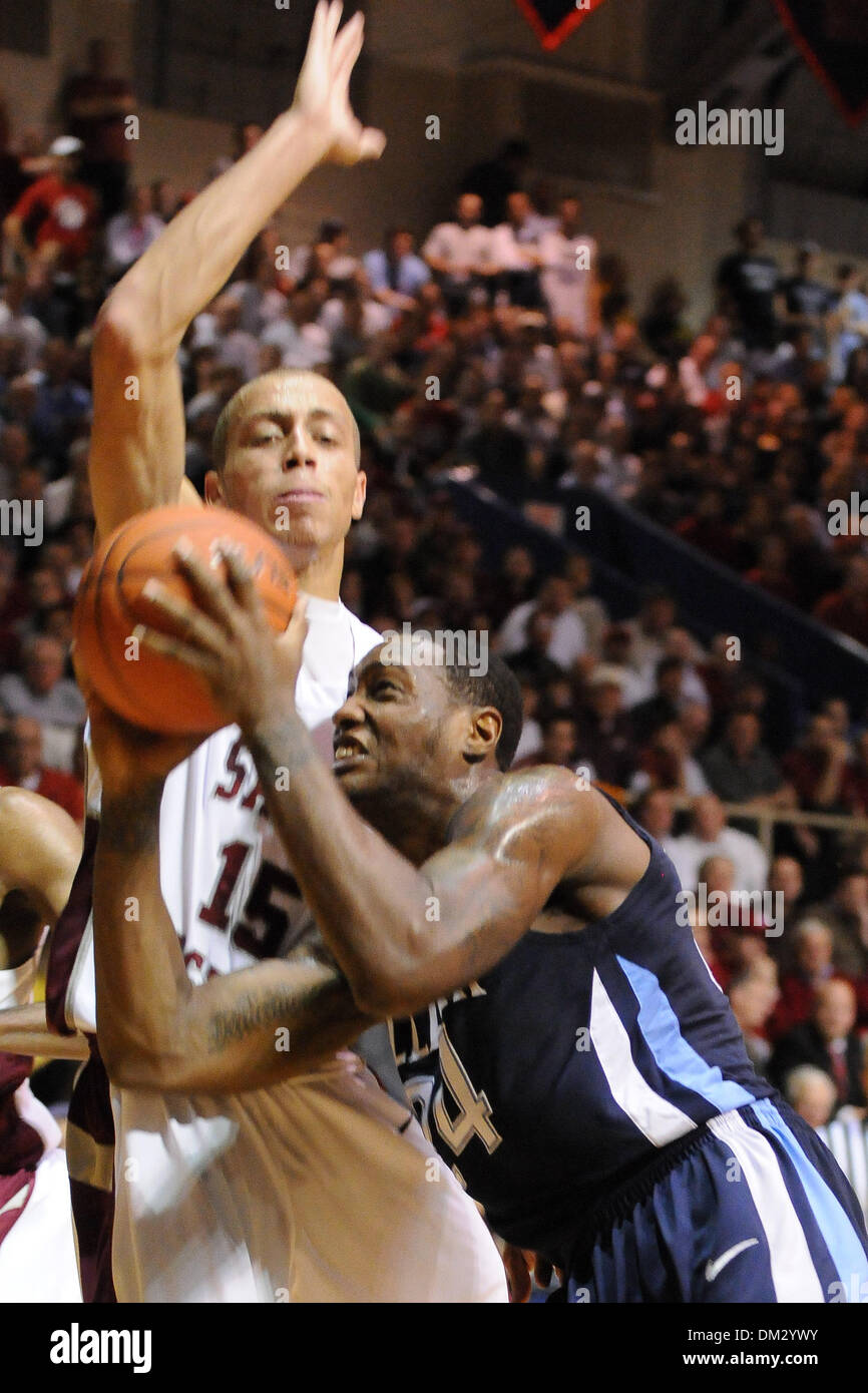 Villanova Guard Corey Stokes #24 is guarded by St. Josephs Guard ...