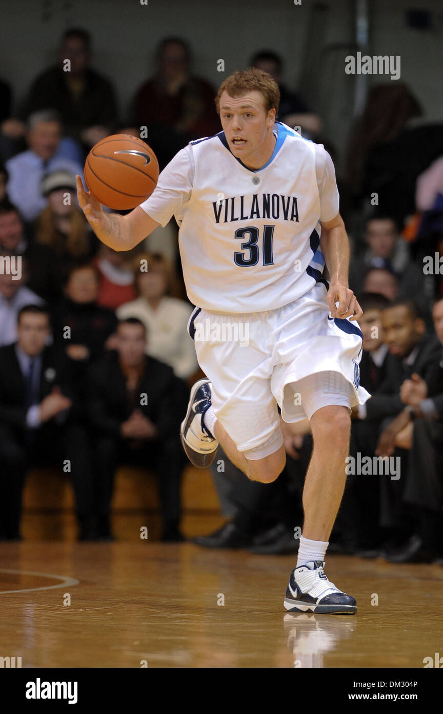 in a game being played at The Pavilion in Villanova, Pennsylvania ...
