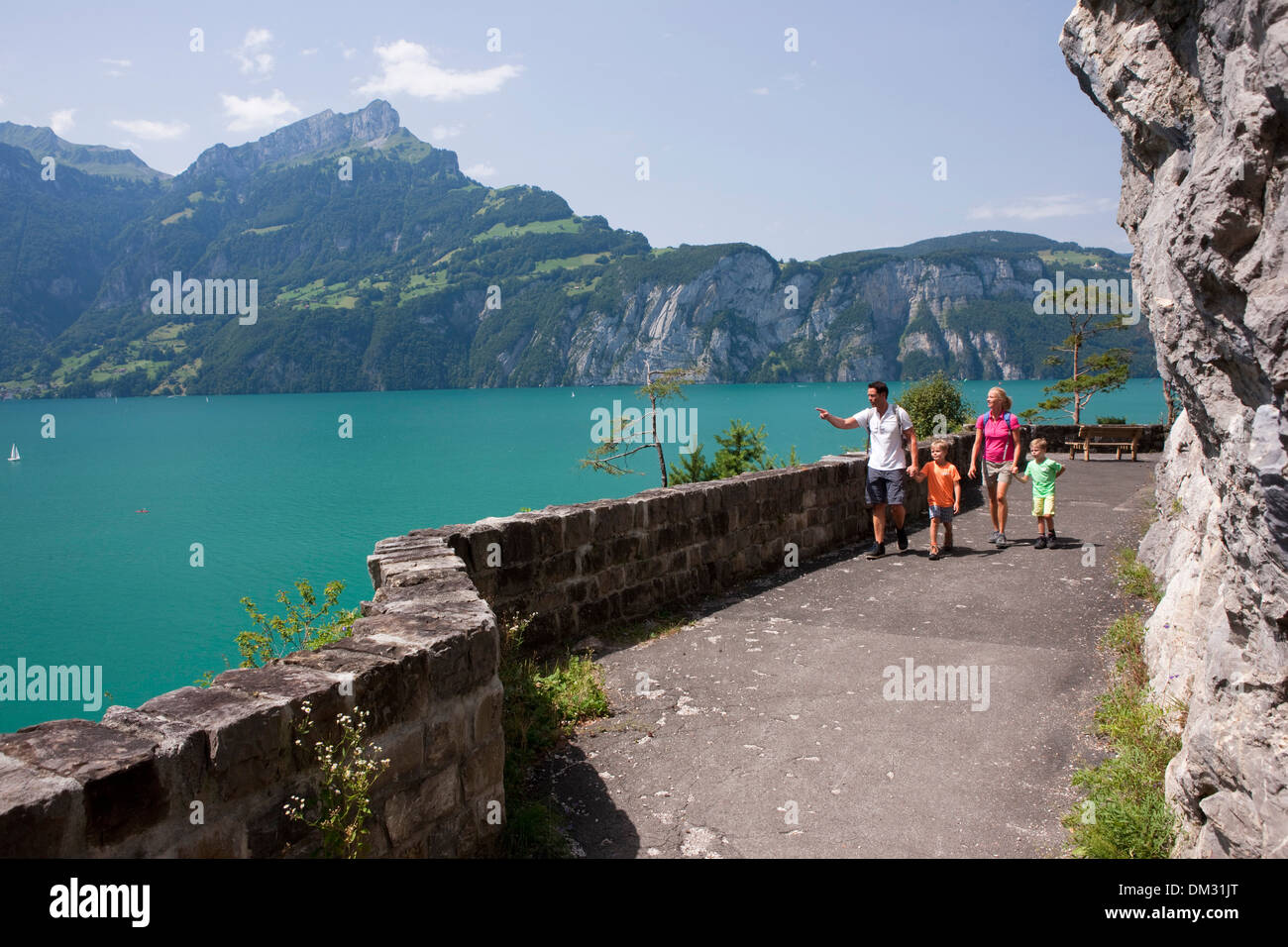 Switzerland Europe lake Lucerne central Switzerland canton UR Uri ...