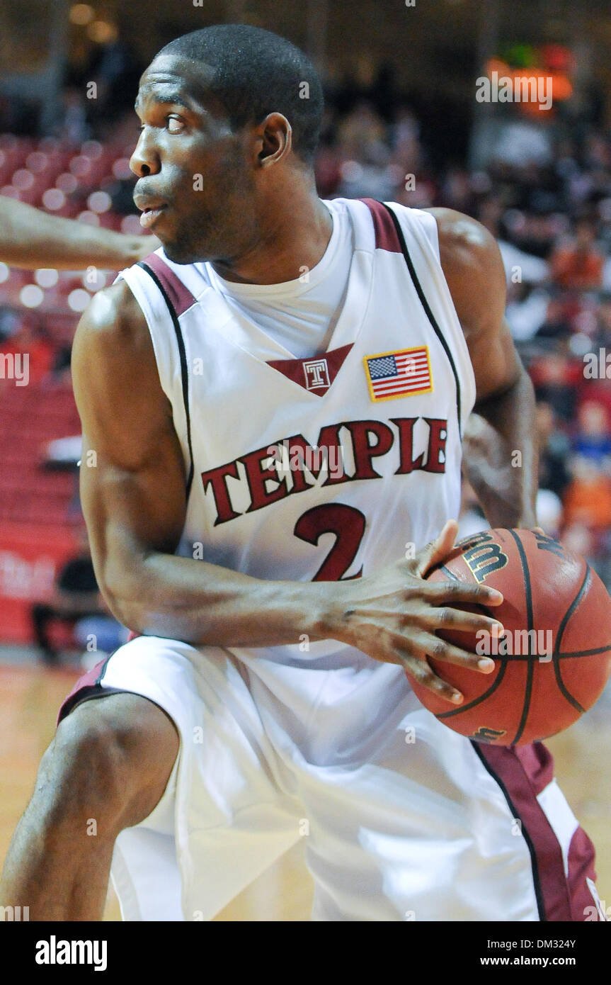 Temple guard Ryan Brooks #2 down low with the ball. The Owls went on to ...