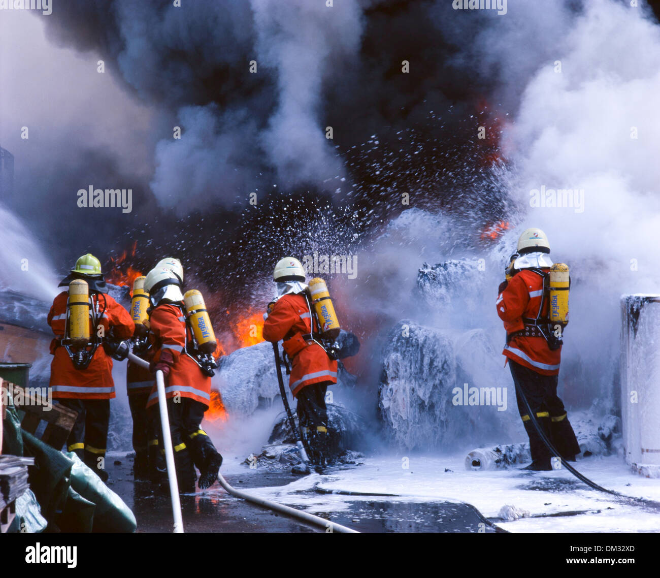 Switzerland, Europe, fire, fire brigade, department, fire, extinguish ...