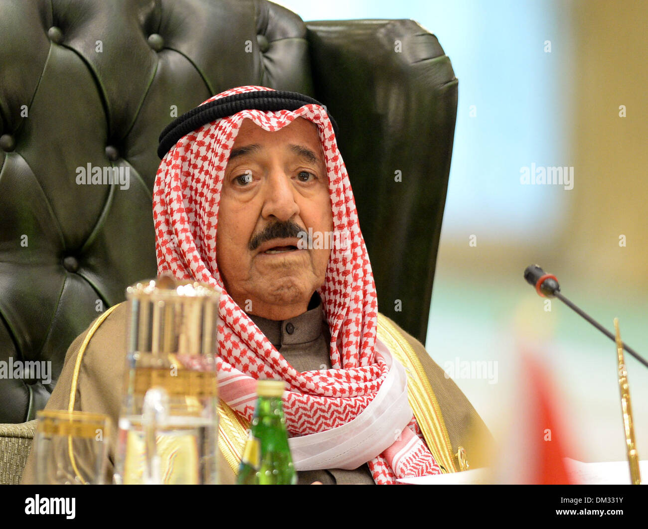 Kuwait City, Kuwait. 11th Dec, 2013. Kuwait's Amir Sheikh Sabah Al ...