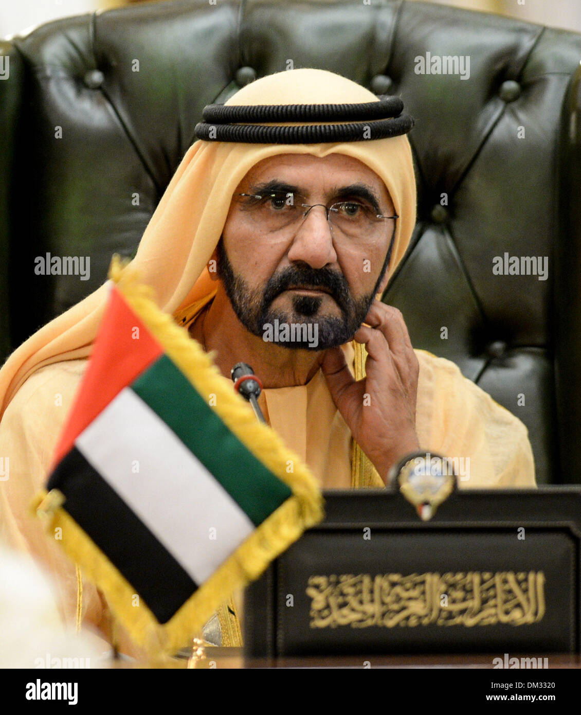 Kuwait City, Kuwait. 11th Dec, 2013. UAE Vice President and Prime ...