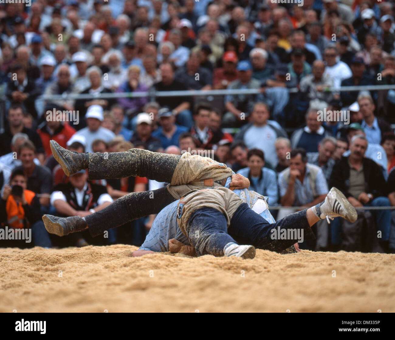 Switzerland, Europe, event, tradition, sport, Swiss wrestling, fight ...