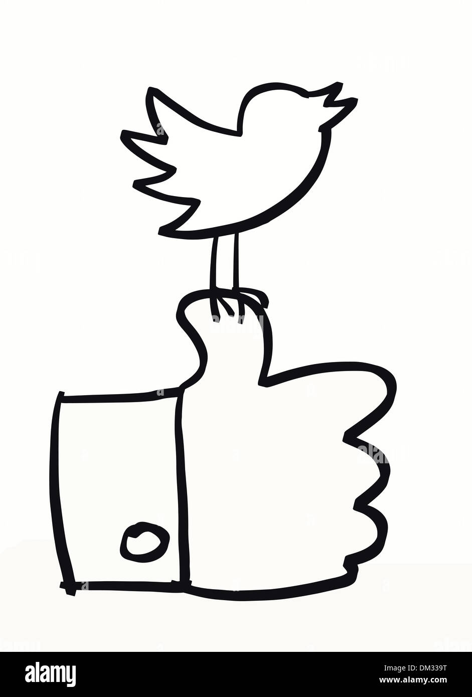 Addiction media Cut Out Stock Images & Pictures - Alamy