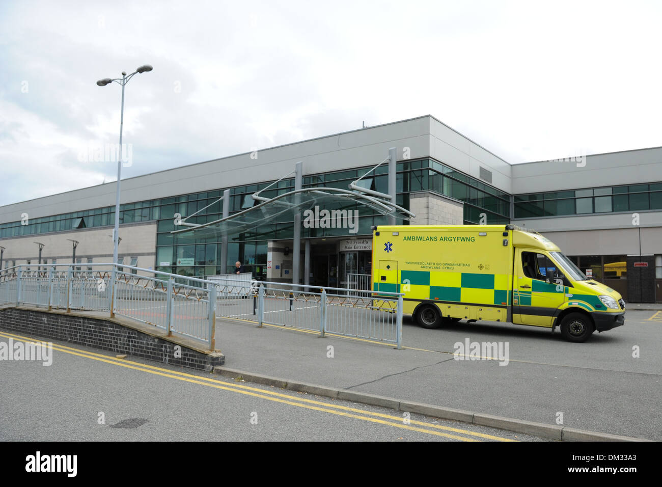 Ysbyty Gwynedd Hospital in Bangor Stock Photo - Alamy