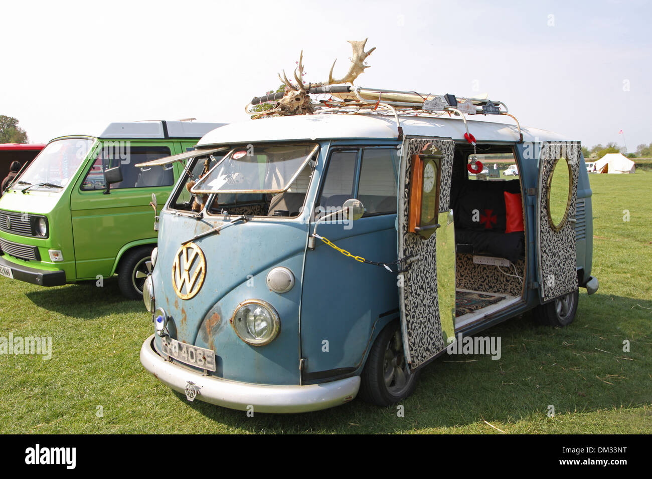 VW Camper vans at a VW show Stock Photo - Alamy