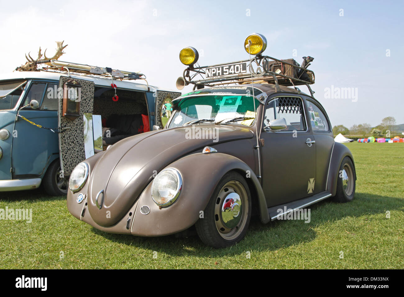 VW Beetle at a VW show Stock Photo - Alamy