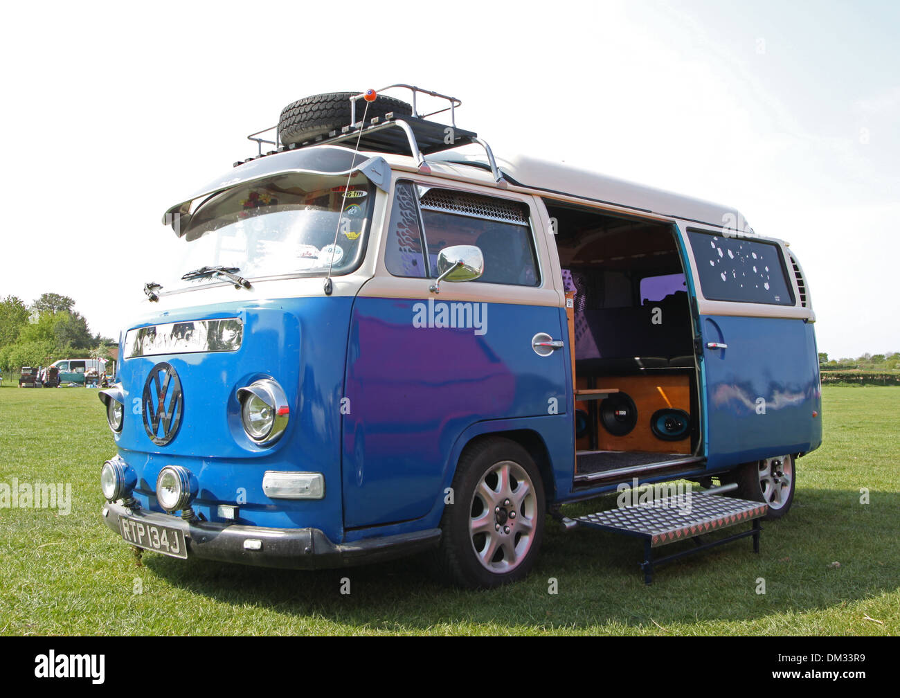 VW Camper vans at a VW show Stock Photo - Alamy