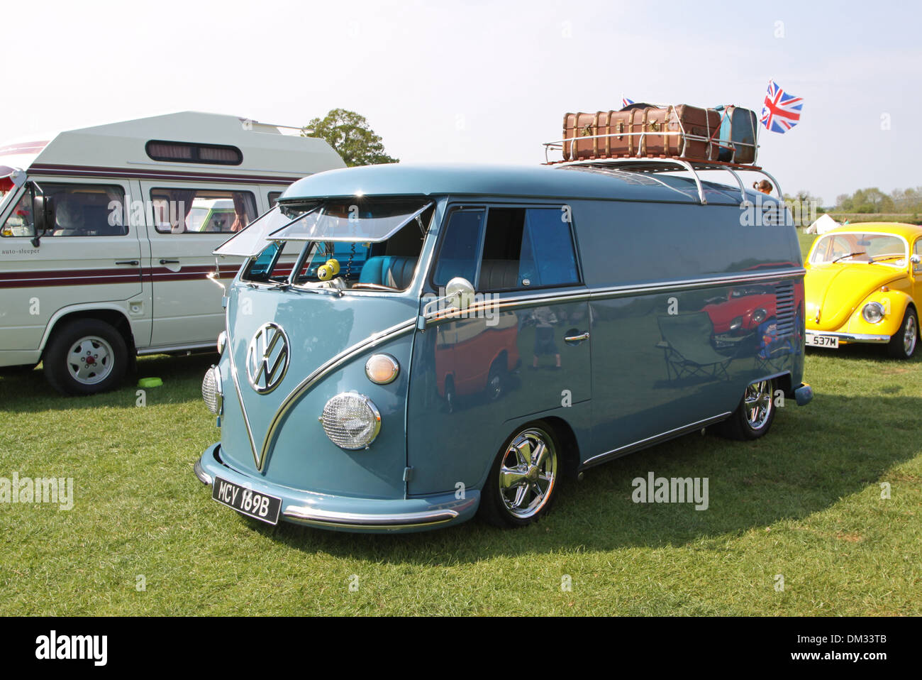 VW Camper vans at a VW show Stock Photo - Alamy