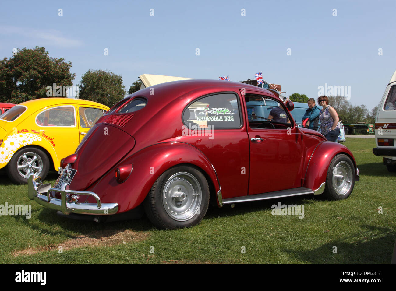 VW Beetle at a VW show Stock Photo - Alamy