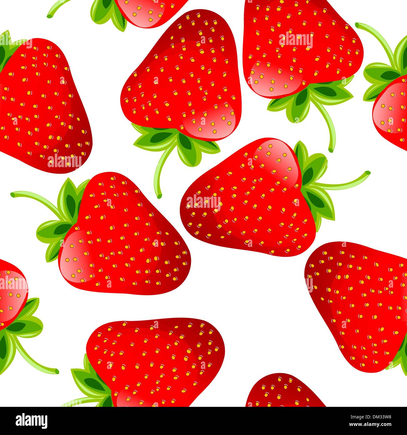 Fresh red berry strawberries Stock Vector Images - Alamy