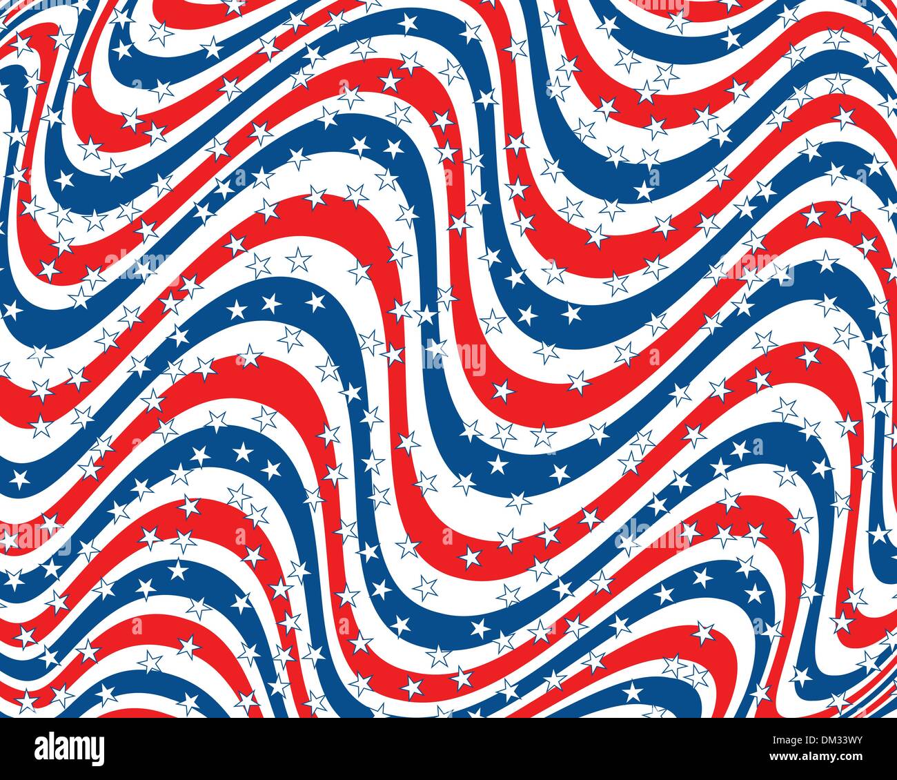 Independence day american flag display Stock Vector Images - Alamy