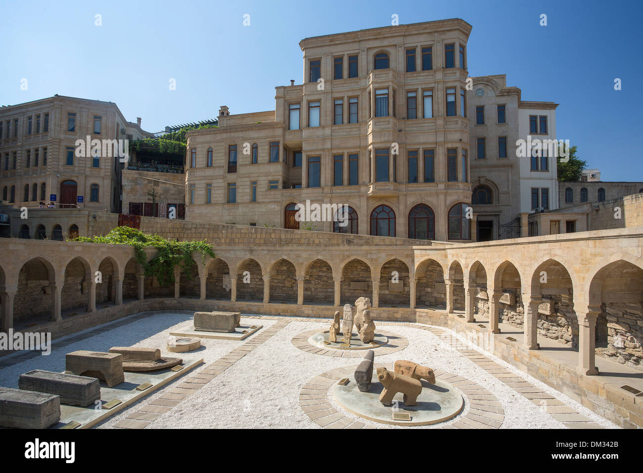 world heritage Azerbaijan Caucasus Eurasia Baku City Bazaar Old Baku ...