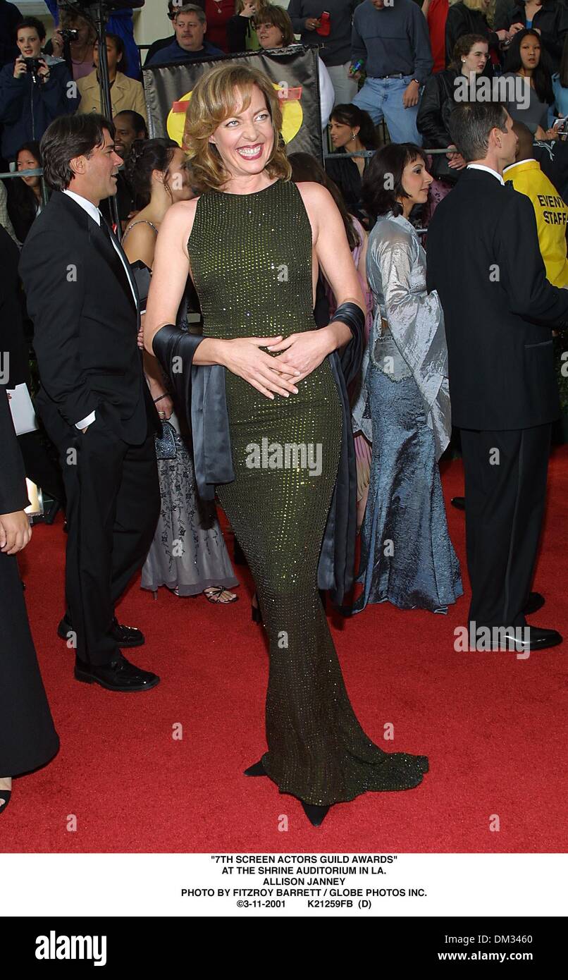 Mar. 11, 2001 - ''7TH SCREEN ACTORS GUILD AWARDS''.AT THE SHRINE ...