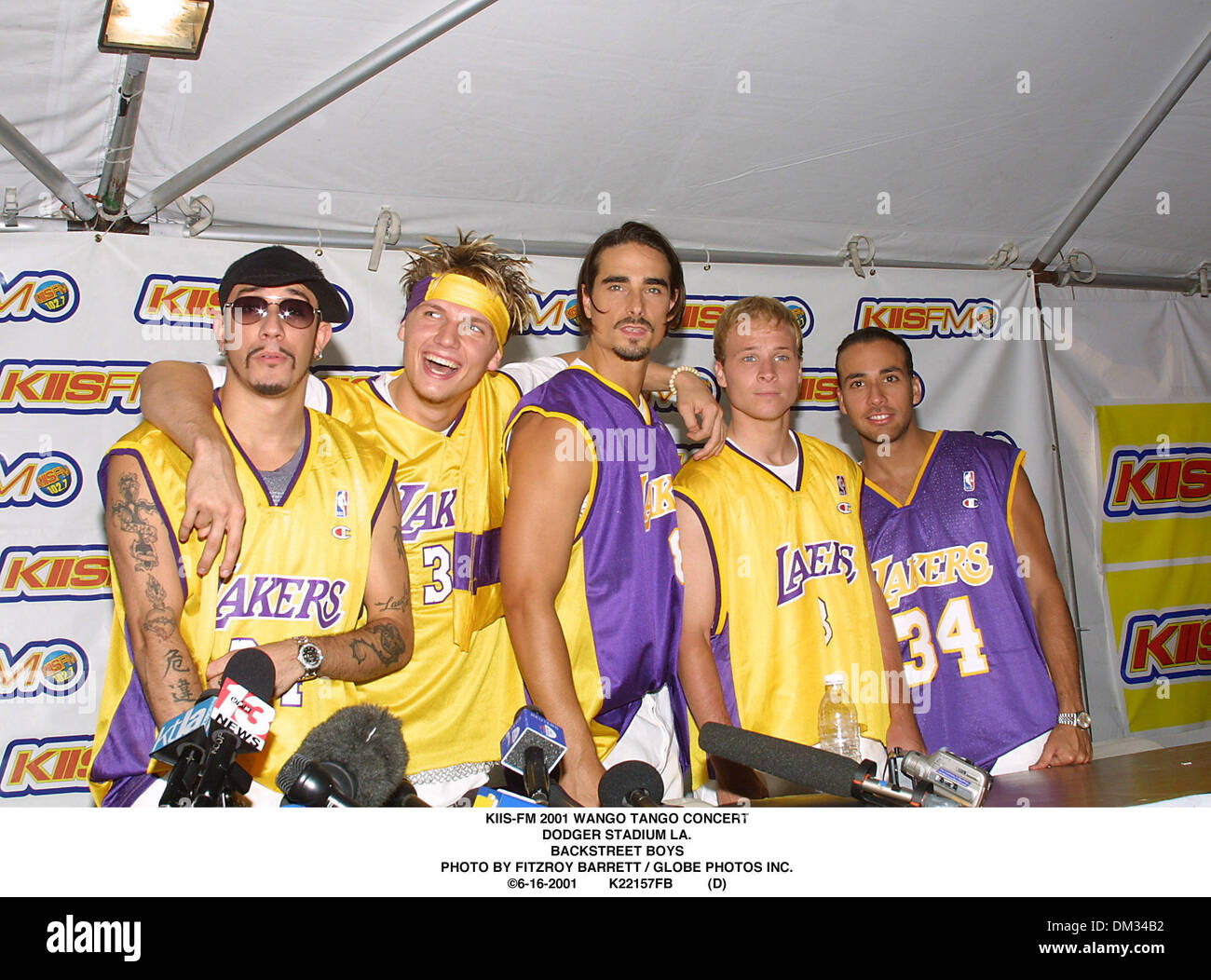 Backstreet boys 2001 hi-res stock photography and images - Alamy