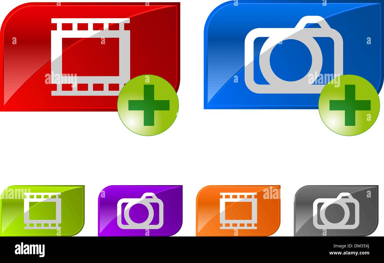 Video photo Stock Vector Images - Alamy